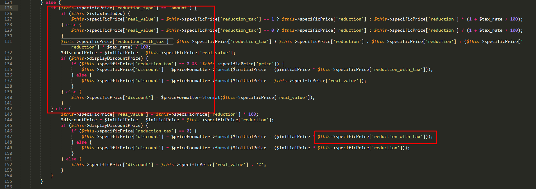 Undefined index: reduction_with_tax · Issue #23493 · PrestaShop/PrestaShop · GitHub