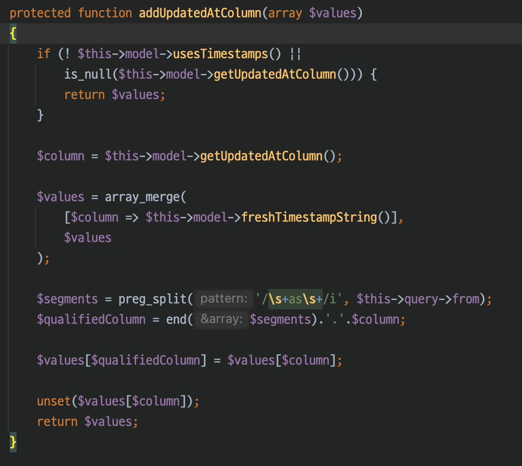 모델 업데이트 시에 updated_at이 자동으로 업데이트 되지 않는 이슈 · Issue #1497 · xpressengine/xpressengine · GitHub