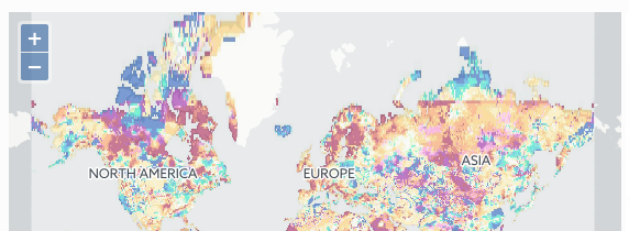 Static images should be repeated when wrapping around globe · Issue ...