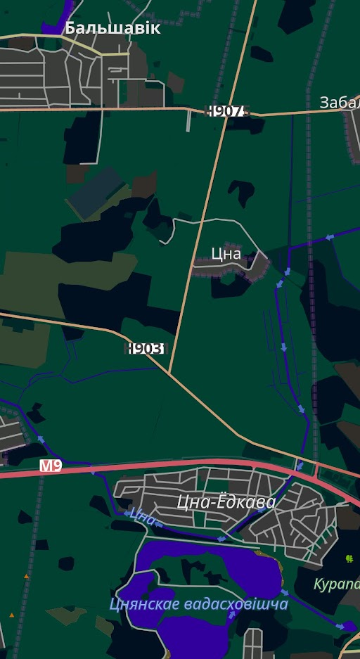 Double road number badge and wrong H-type road badge in Belarus · Issue #3083 · organicmaps ...