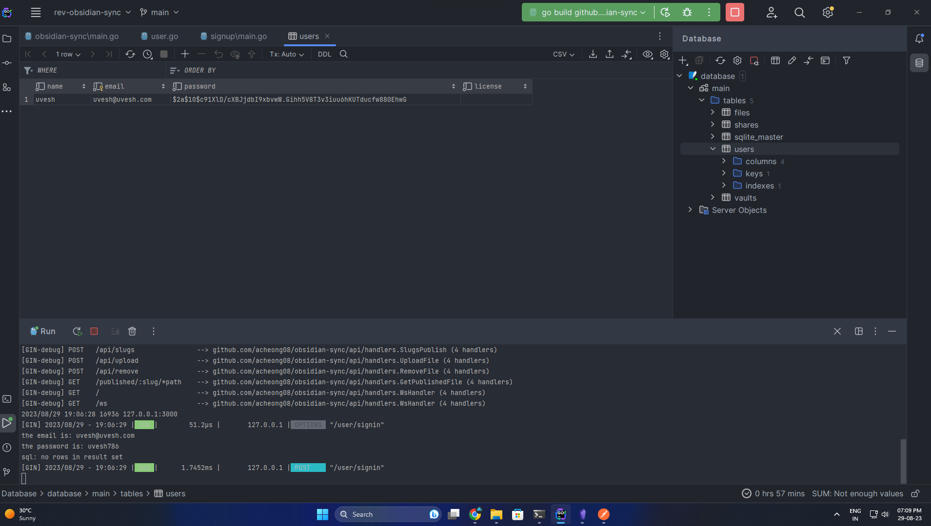 The Server is not working in windows · Issue #7 · acheong08/obi-sync · GitHub