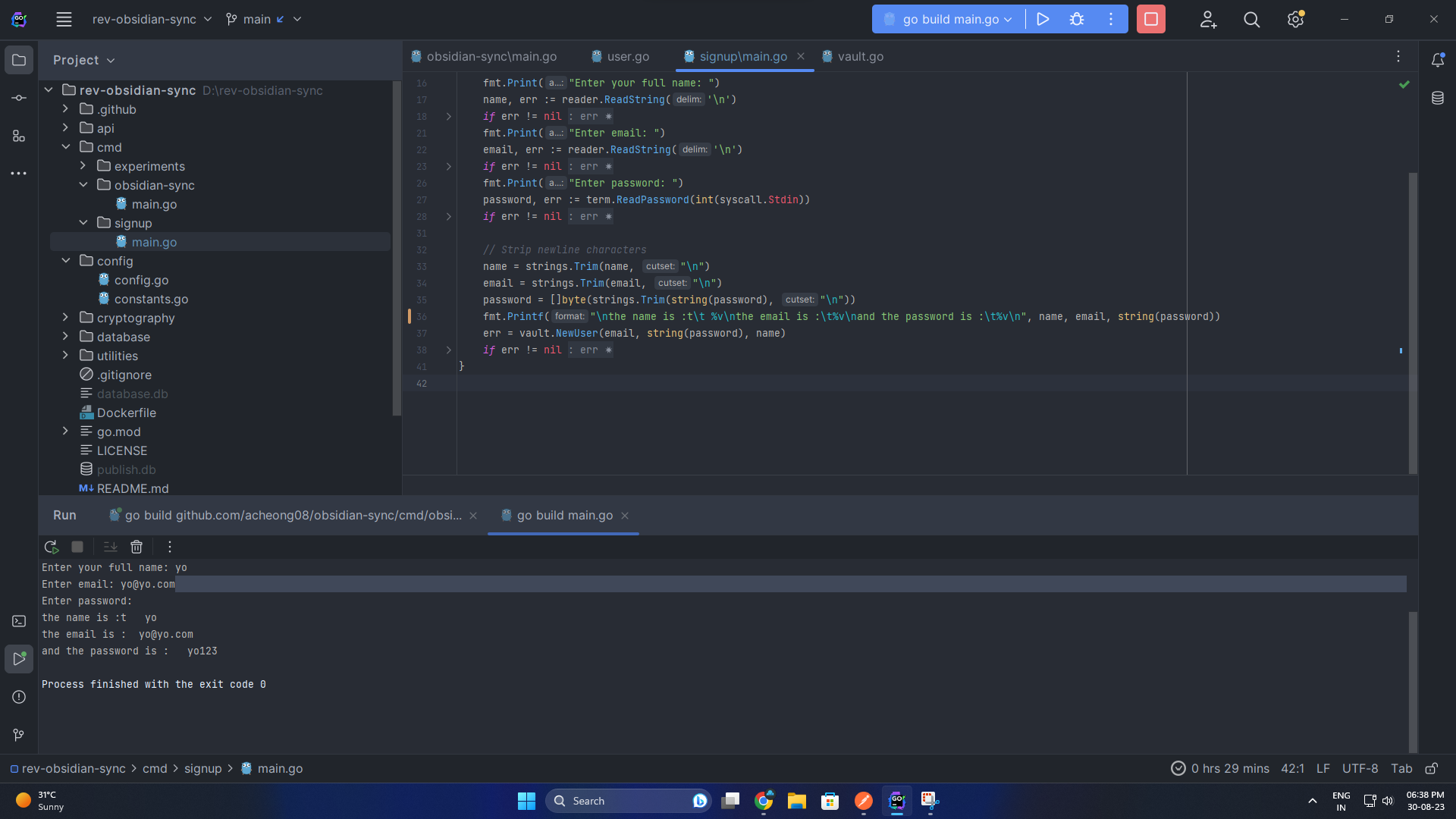 The Server Is Not Working In Windows · Issue 7 · Acheong08obi Sync · Github 8420