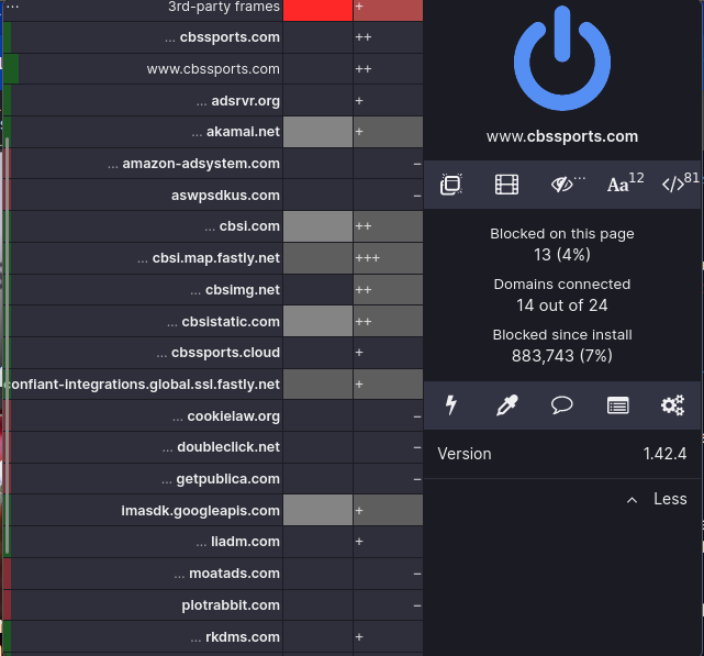 Scrollbar Overlays Left Block/Allow Colors in Pop-Up UI · Issue #2140 ...