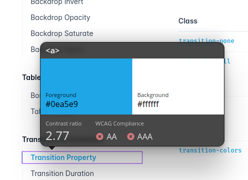 [STYLE]: Contrast between accent color and background color is quiet low · Issue #1020 ...
