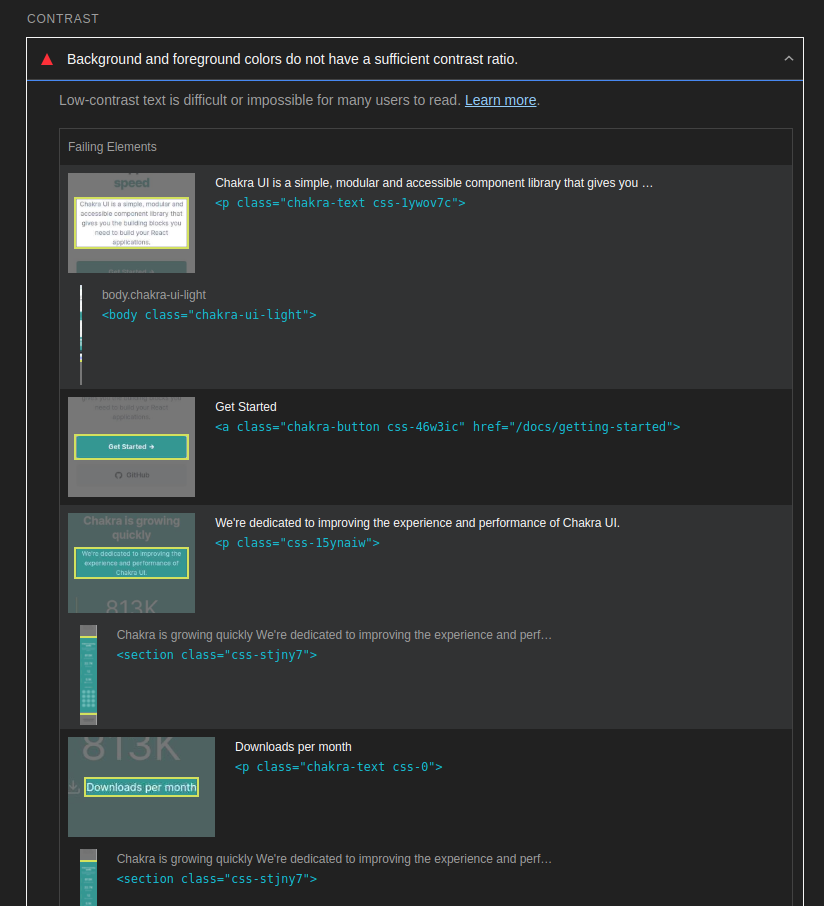 Bad Core Web Vitals · Issue #136 · chakra-ui/chakra-ui-docs · GitHub