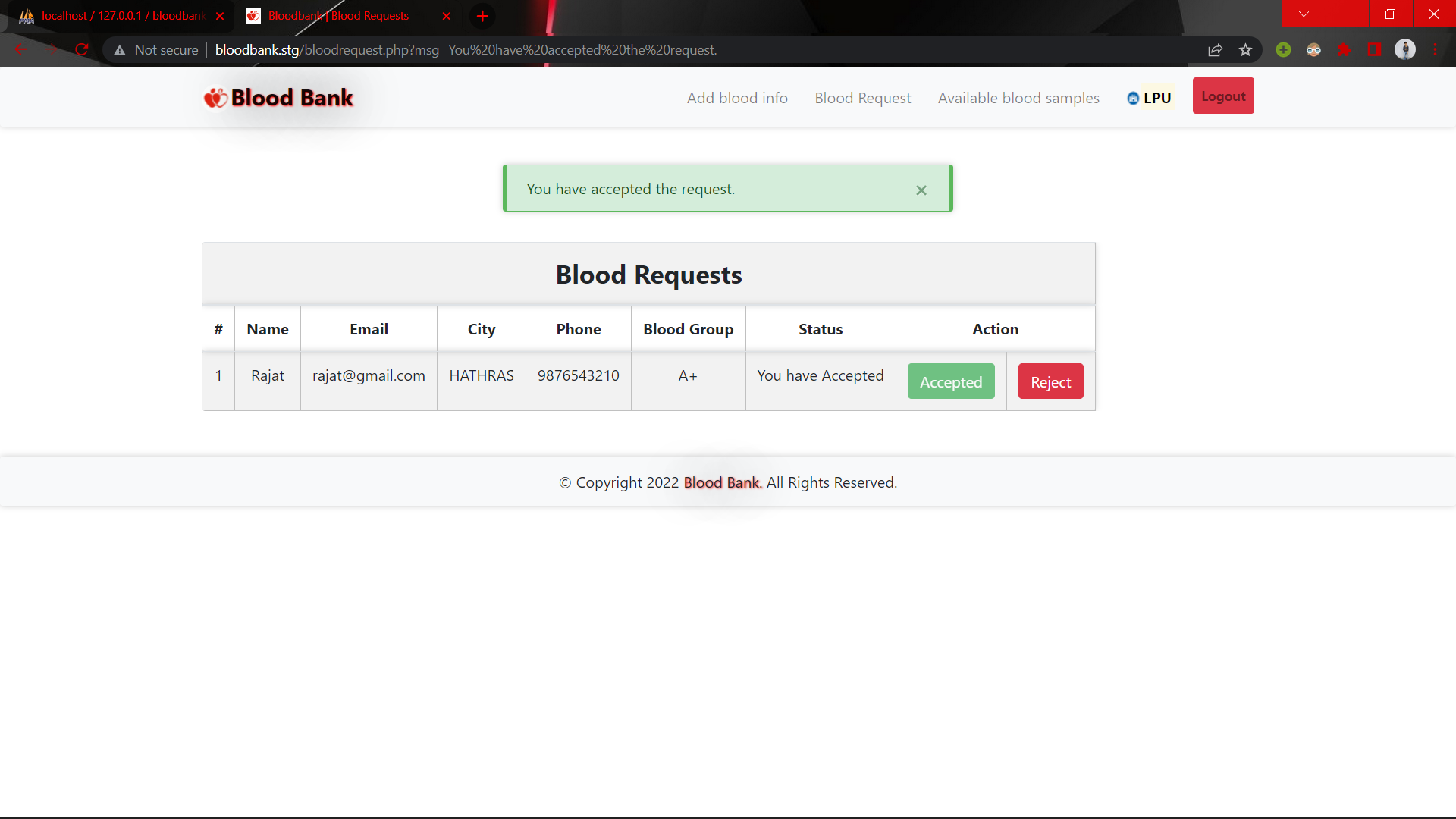 GitHub - rajat7k/Blood-Bank-Management-System: Blood bank management ...