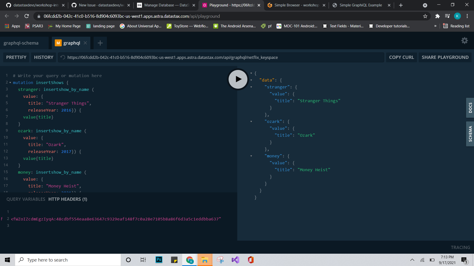 [HW] Kathan Trivedi · Issue #69 · datastaxdevs/workshop-intro-to-graphql · GitHub