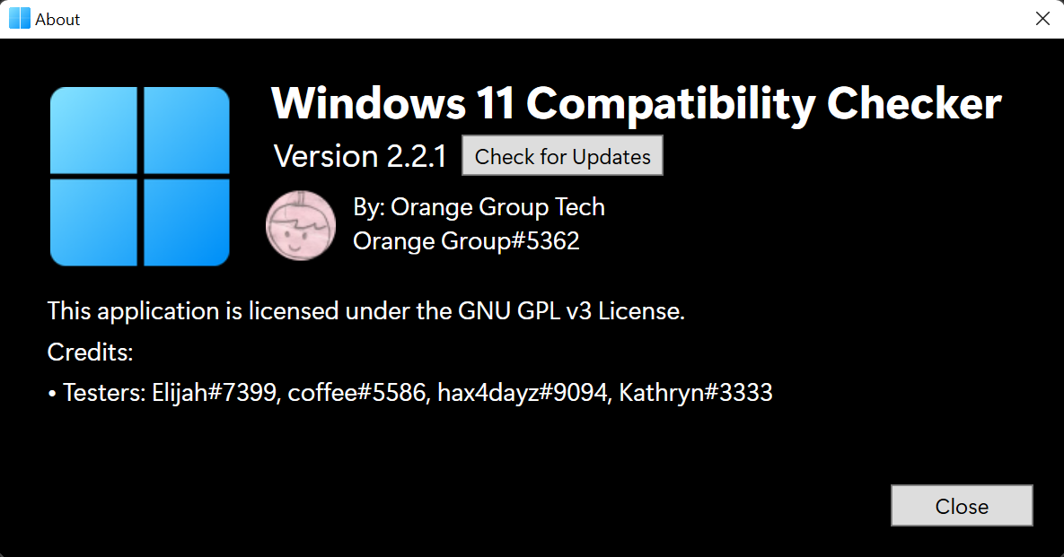 [Raise Condition] Null Reference Exception · Issue #8 · orangegrouptech/Windows-11-Compatibility ...