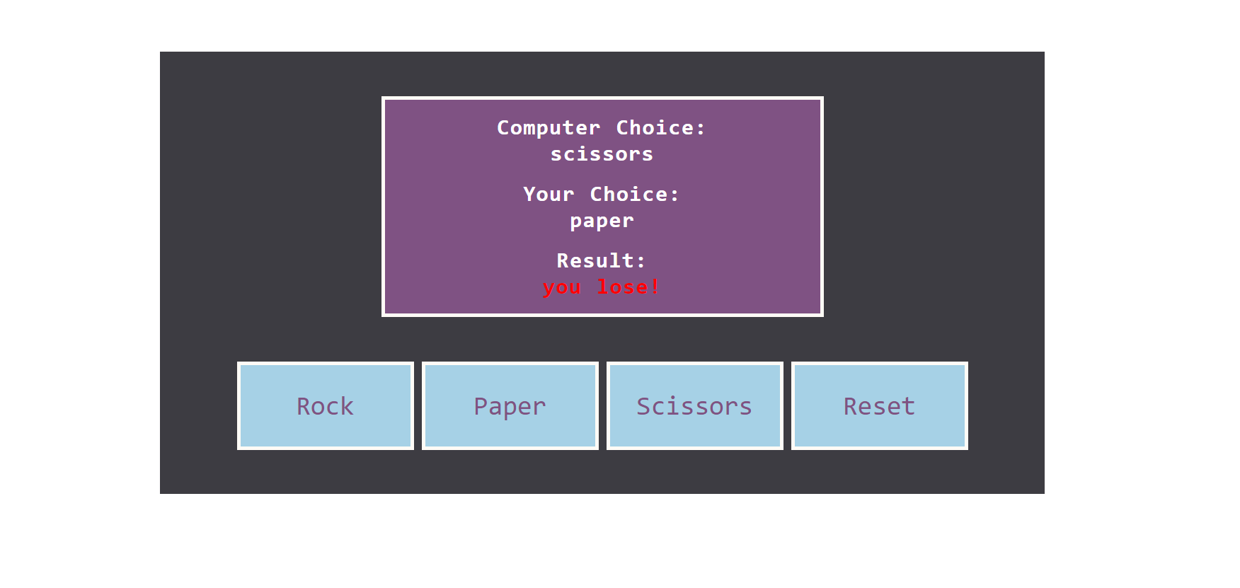 GitHub - MarjanSMir/rock-paper-scissors-game: This is my version of rock paper scissors game ...