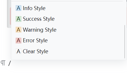 Supports quick search for block styles using "red", "green", etc. · Issue #7970 · siyuan-note ...