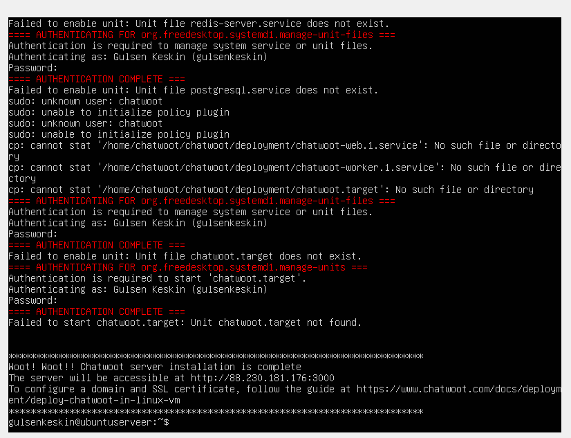 Installing Chatwoot Via Linux Vm Script · Issue 4451 · Chatwoot Chatwoot · Github