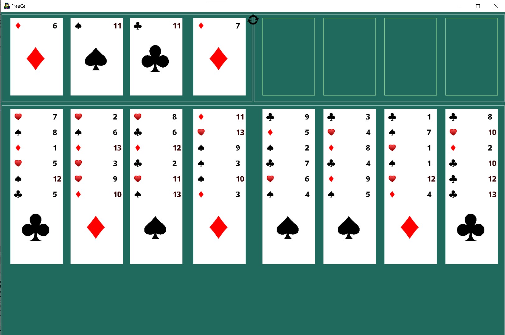 GitHub - ABDOGH98/FreeCell: FreeCell game using C Language $ SDL