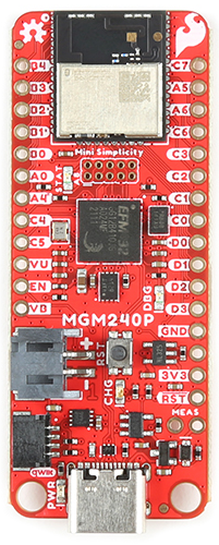 ”SparkFun Thing Plus Matter” MGM240P/EFR32MG24 based development board sold for $25 · zigpy ...