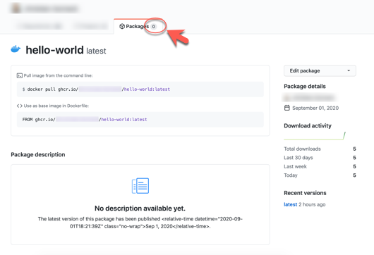 Github Container registry (ghcr.io) packages not appearing in ...