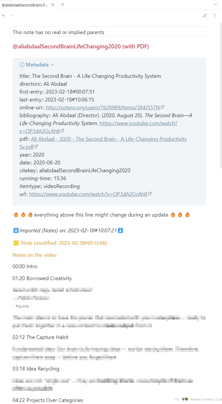 import requires a pdf as an attachment to export the notes attached to ...