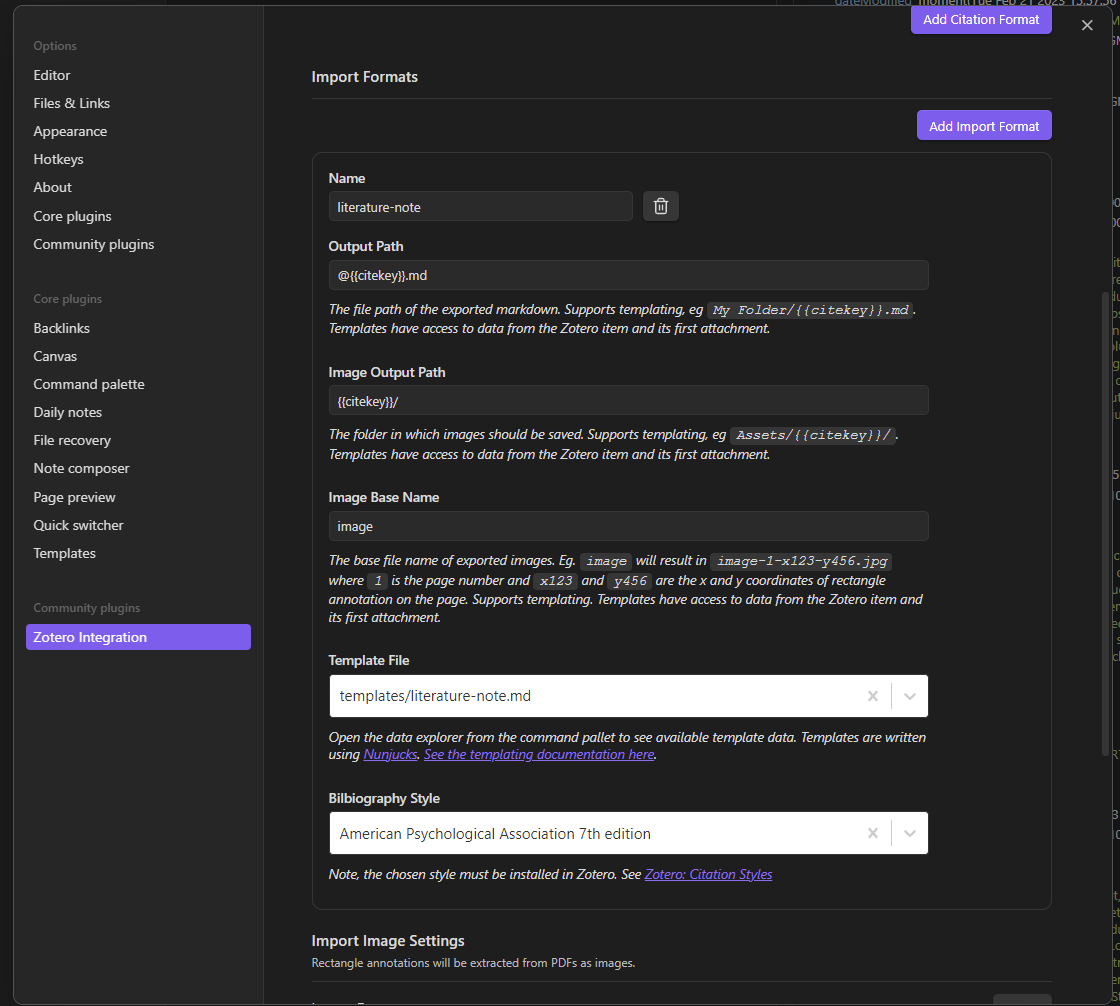 import requires a pdf as an attachment to export the notes attached to ...
