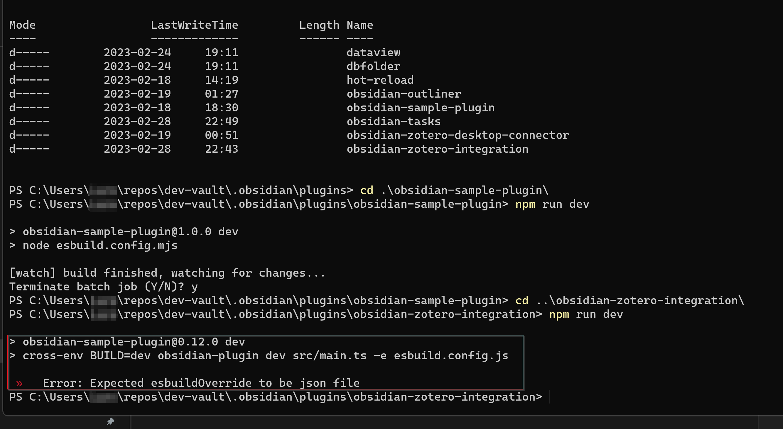 struggling to get dev environment up and running · Issue #187 · mgmeyers/obsidian-zotero ...