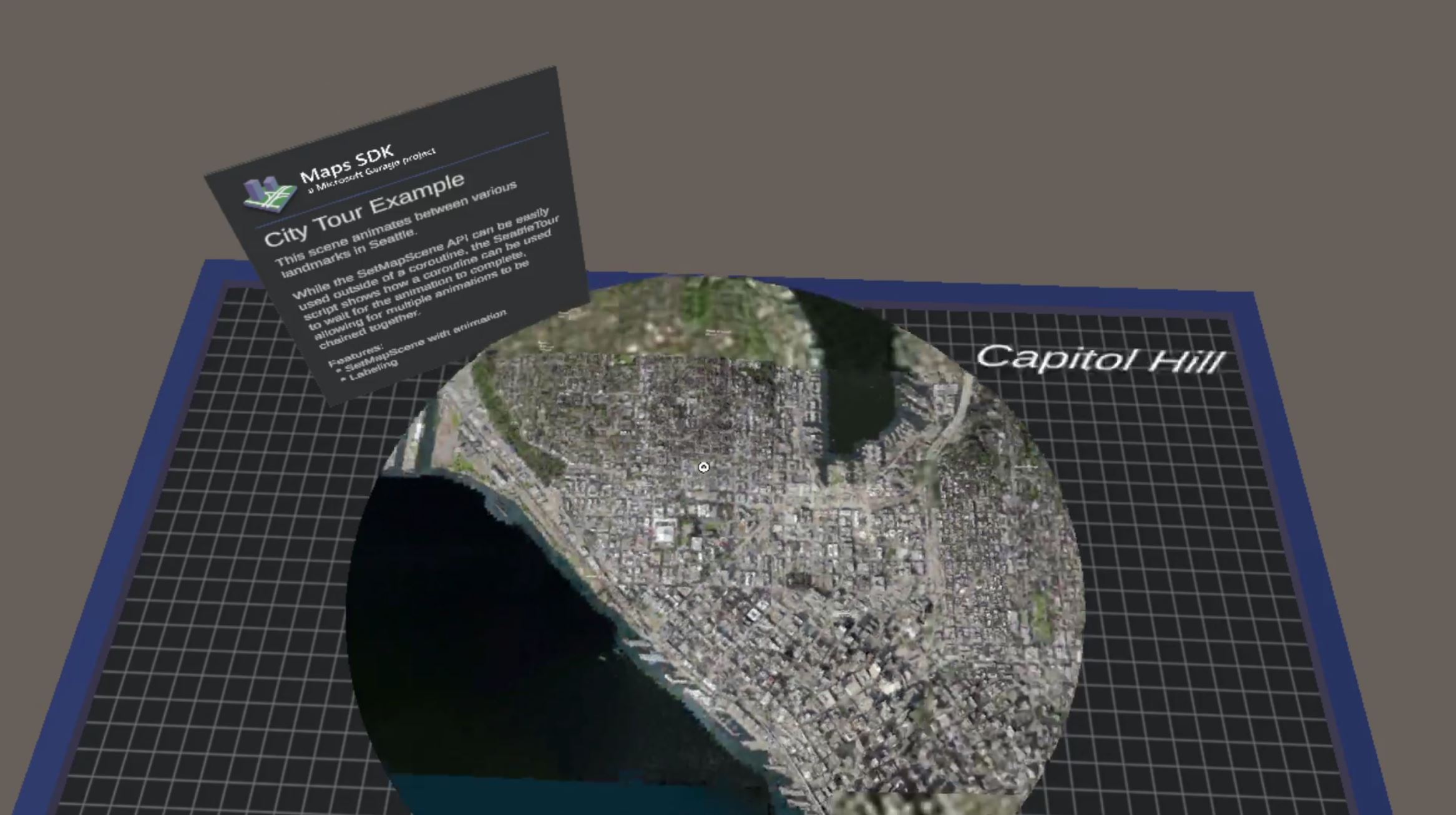 While zooming or panning the map, Map Label Text appear too large for a ...