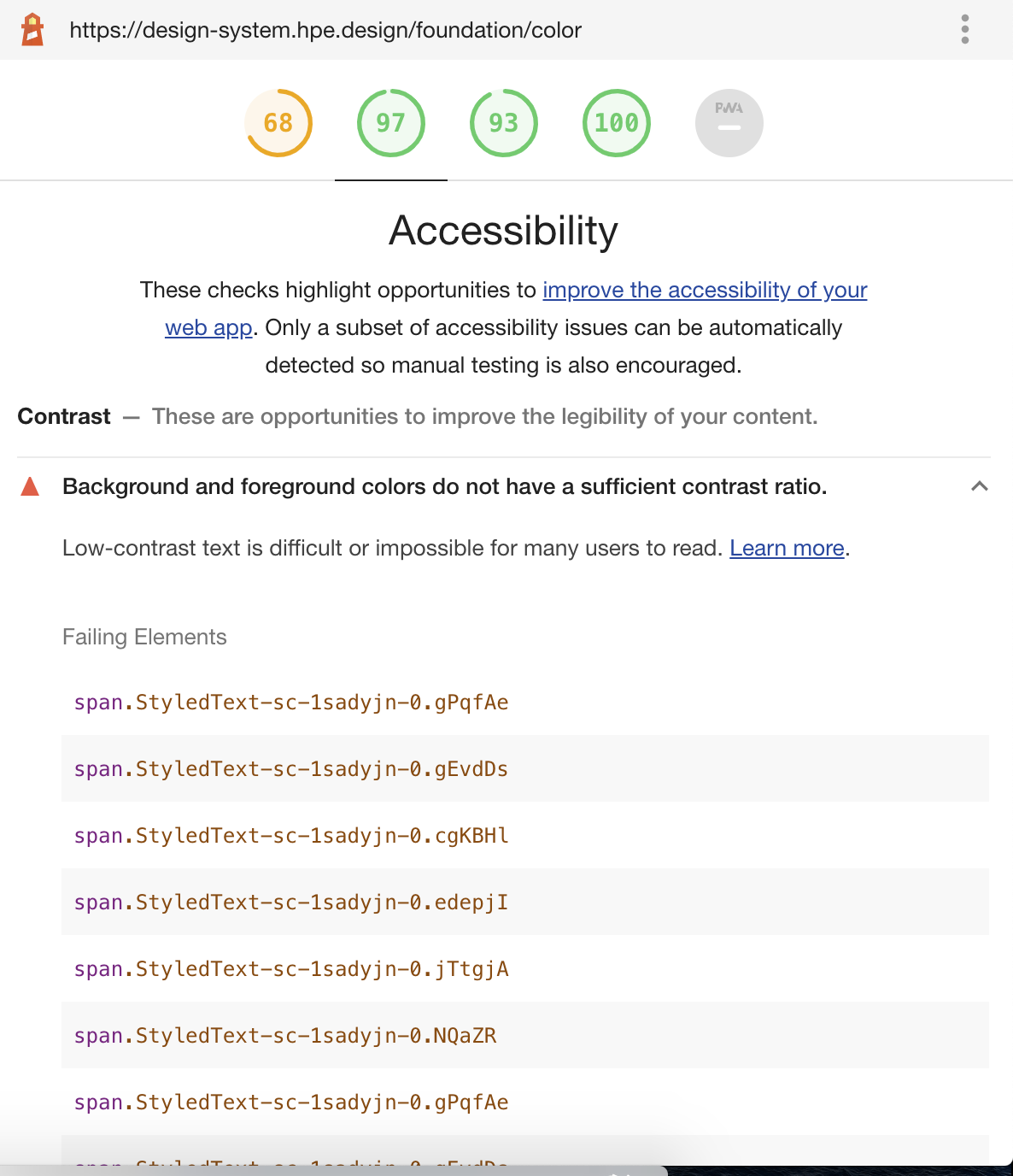 Evaluate color contrast between weak, extra weak and disabled · Issue #933 · grommet/hpe-design ...