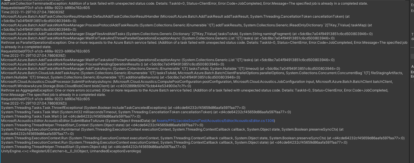 to many probes, ensure the scene has a navmesh and try reducing the amount of probes. · Issue ...
