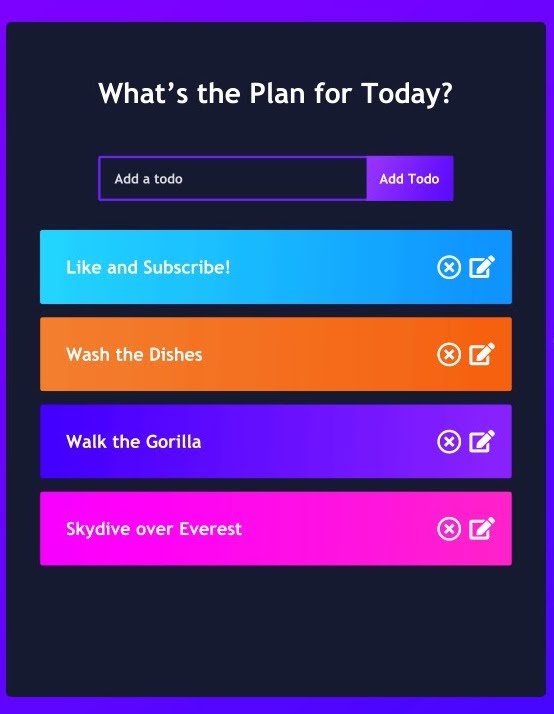 GitHub - Touisse/Your_Plans: Building a Todo App is easy and does not take much time, but it ...