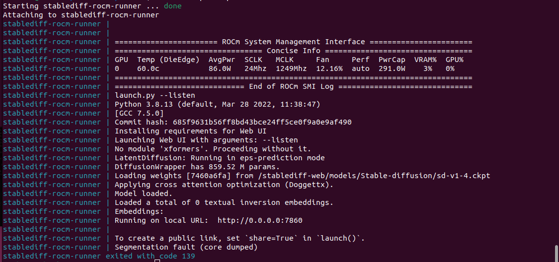 Bug Nondescript Segfault When Submitting Image Prompt · Issue 5927
