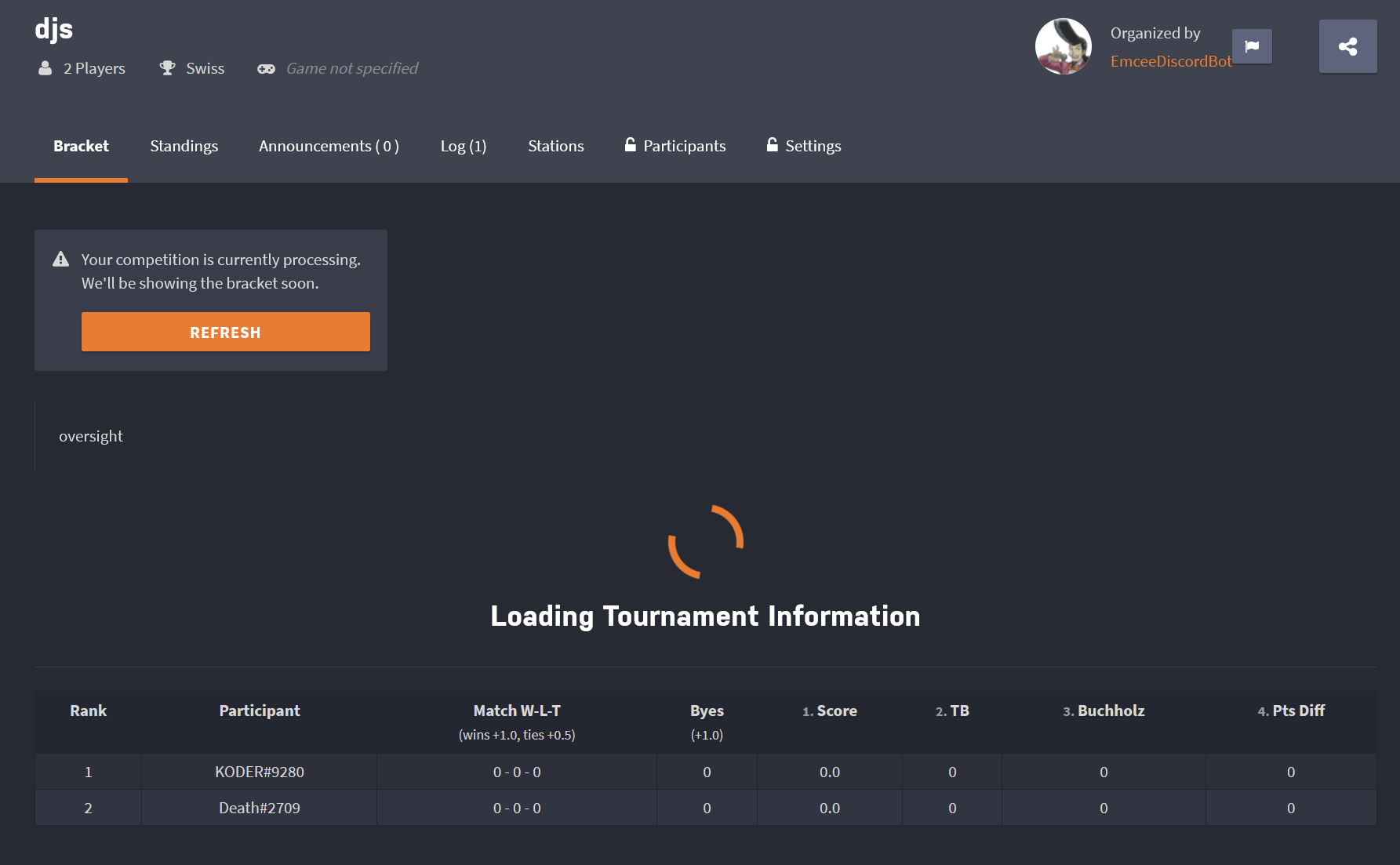 Round 1 byes are no longer effective after a change in Challonge behaviour · Issue #329 ...