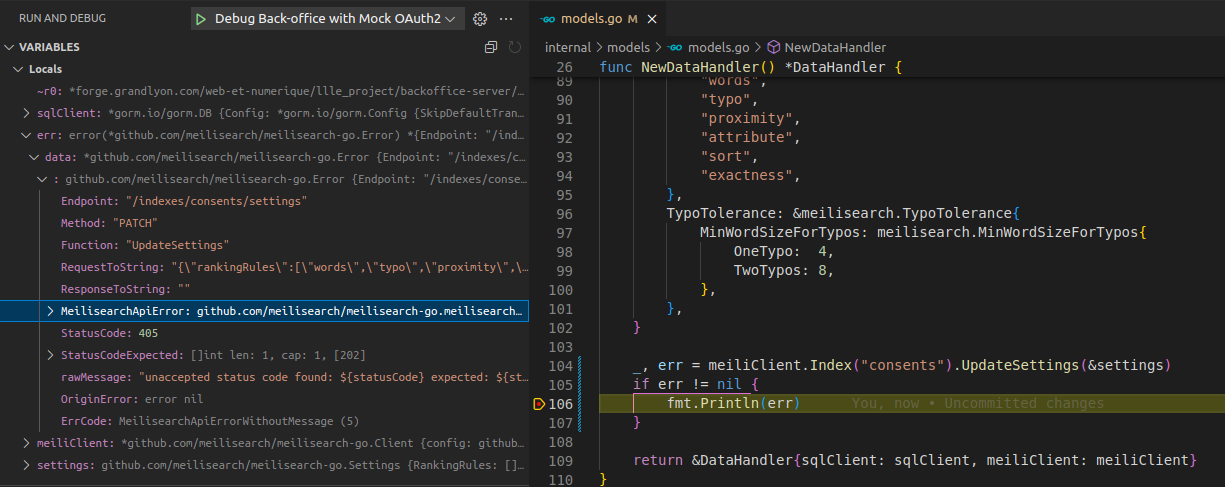 Updating settings returns 405 (Method not allowed) · Issue #355 · meilisearch/meilisearch-go ...