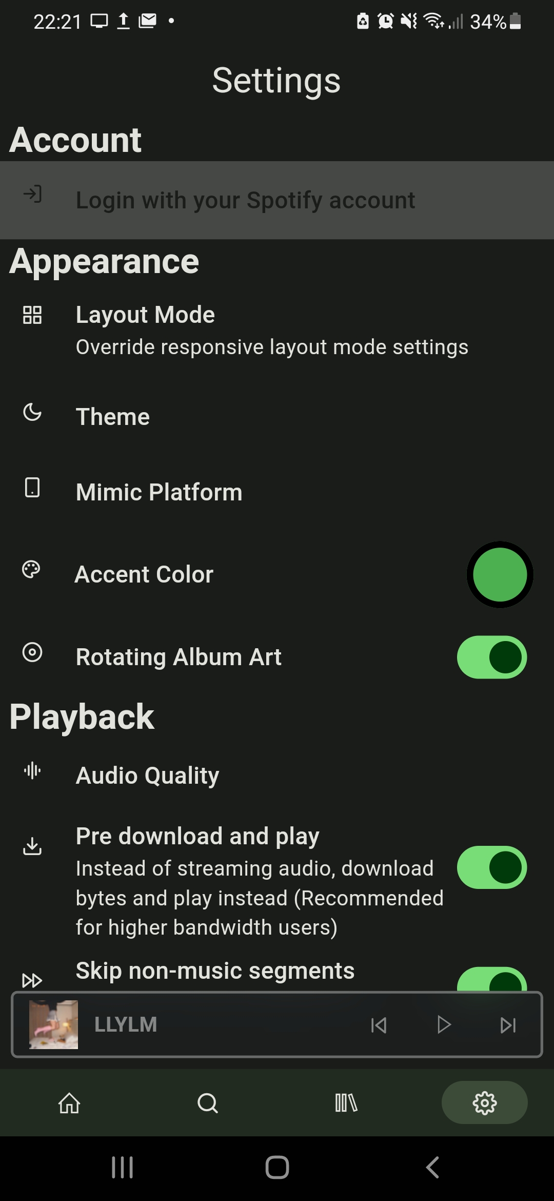Invisible login button in dark mode · Issue #502 · KRTirtho/spotube · GitHub