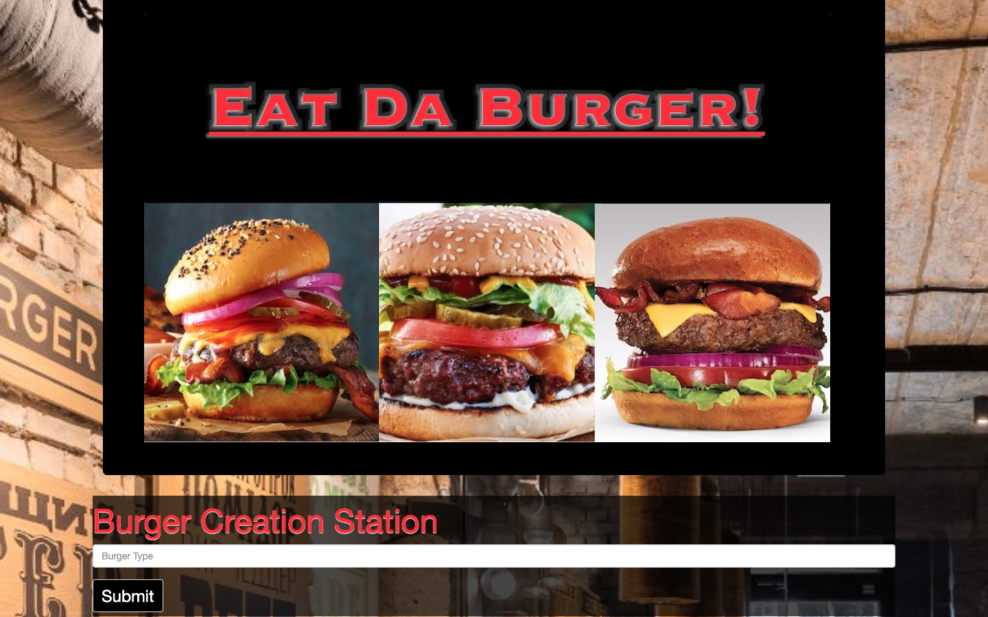 Github Evandev01 Burger Express Handlebars