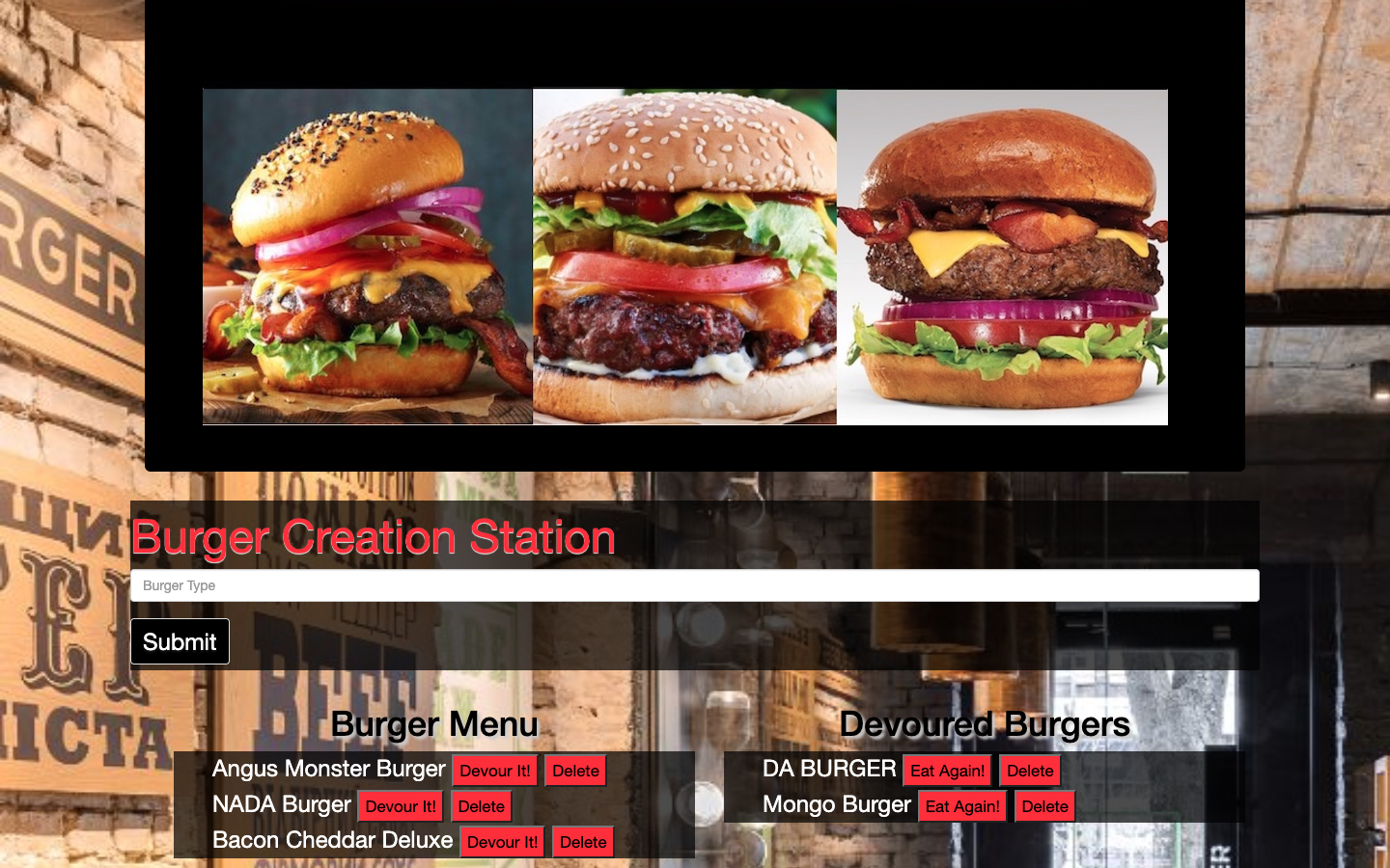 GitHub - evandev01/burger_express_handlebars