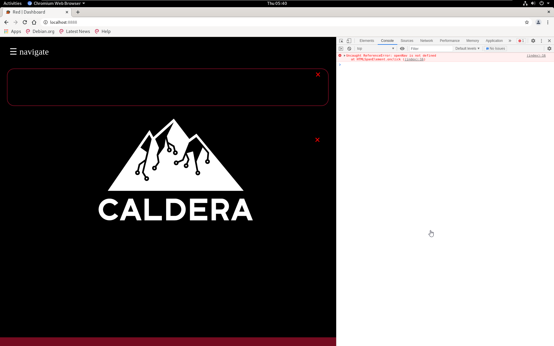 openNav is not defined (caldera 3.1.0) · Issue #2349 · mitre/caldera · GitHub