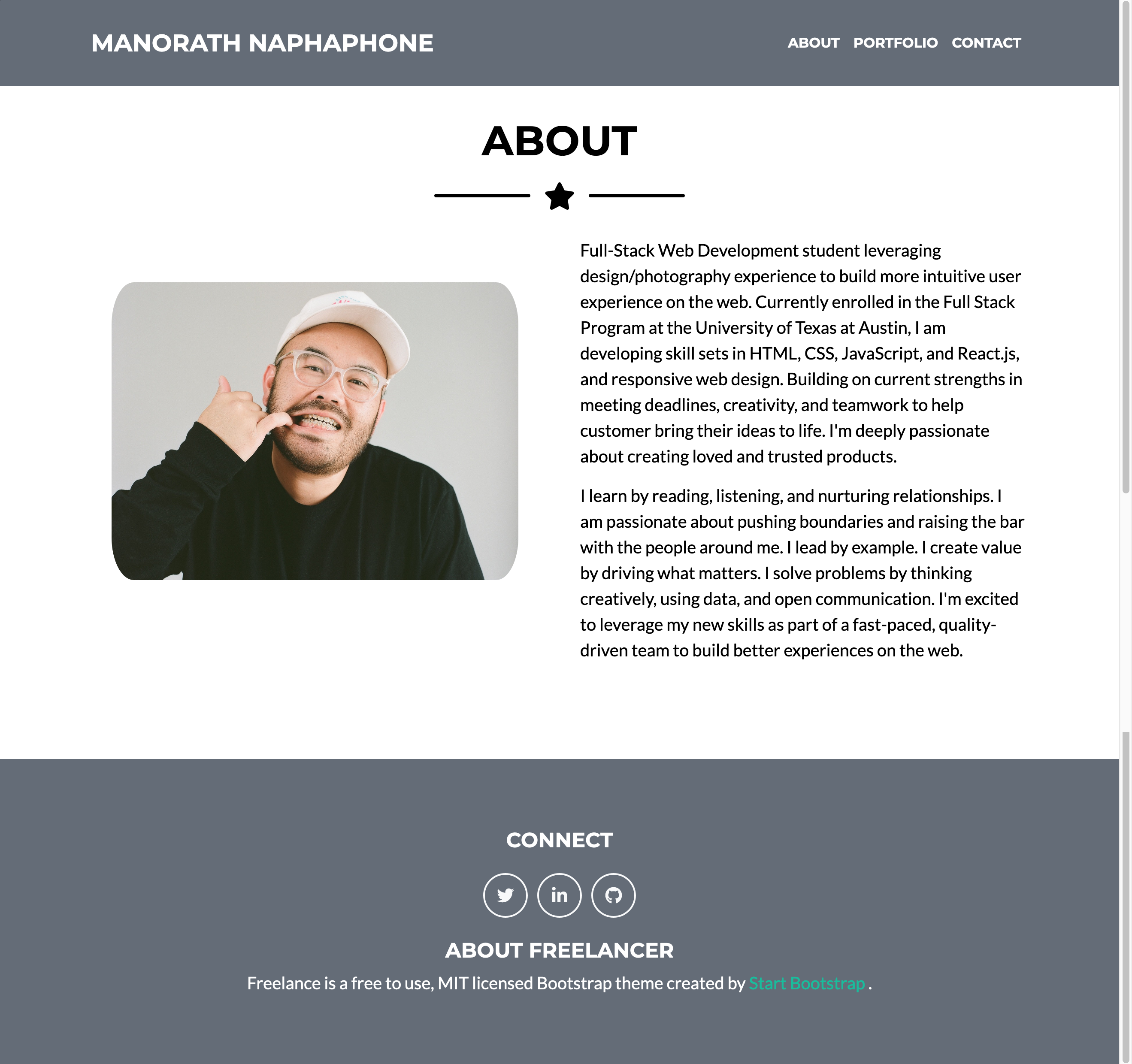 GitHub - manorathn/ResponsivePortfolio: Responsive Portfolio