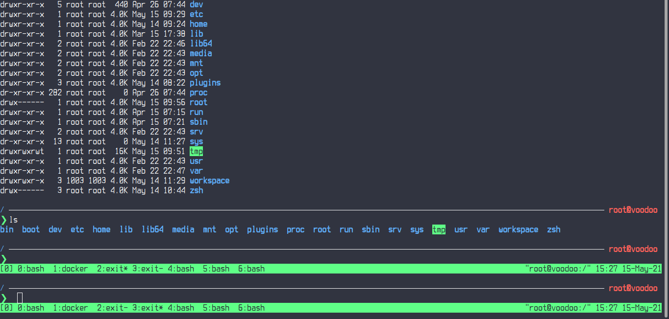 Output of terminals overlap while using tmux. · Issue #1397 · romkatv/powerlevel10k · GitHub