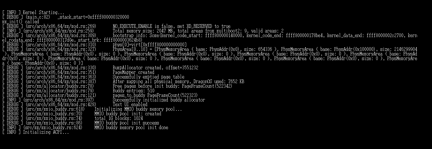 [BUG] 当qemu内存设置为2G时，ACPI模块无法获取old rsdp信息，卡在multiboot2模块内 · Issue #320 · DragonOS-Community ...
