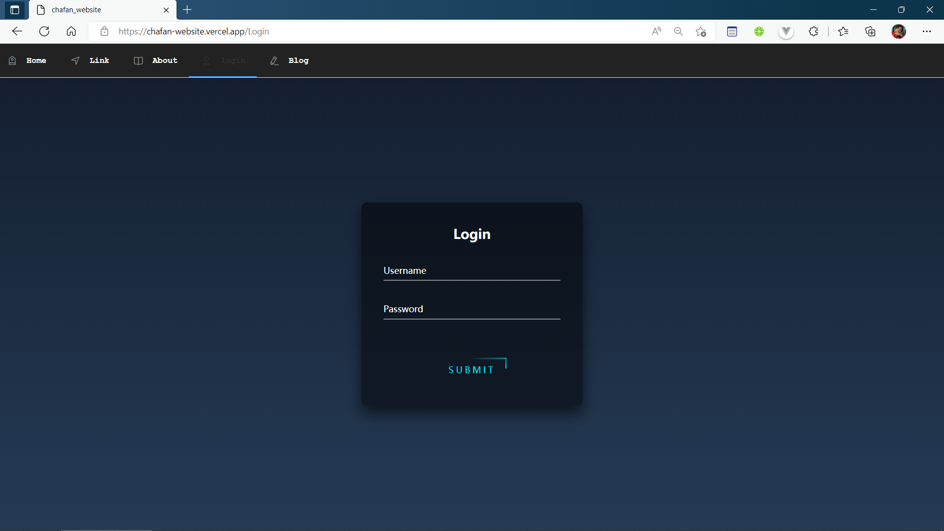 GitHub - ChaFano/chafan_website
