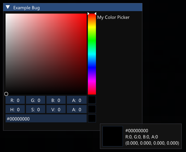 Imguicoloreditflagsnotooltip Does Not Work In Conjunction With Imguicoloreditflags 5948