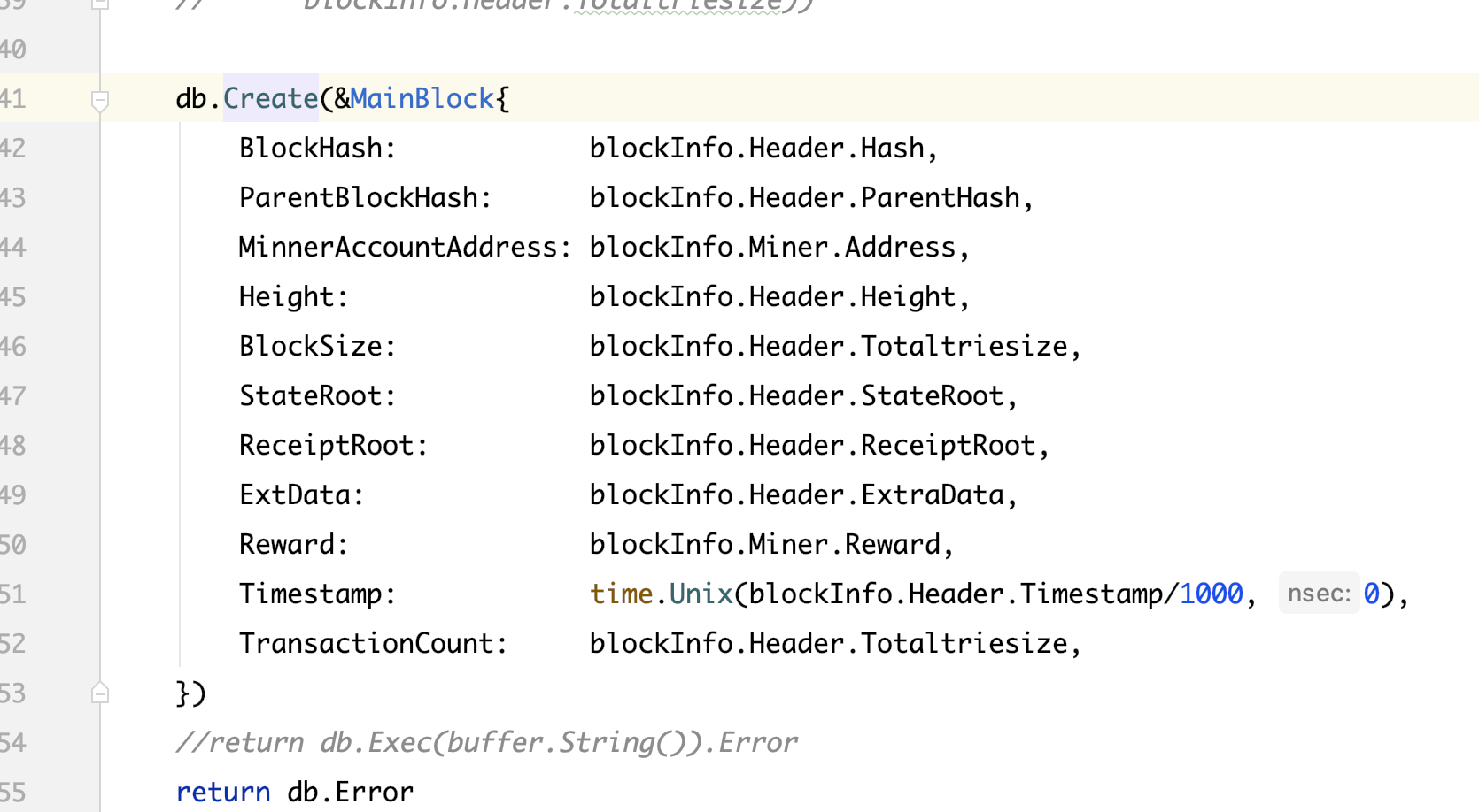 为什么使用db.create后，自动返回 select block_id from main_block 查询呢， · Issue #3068 ...