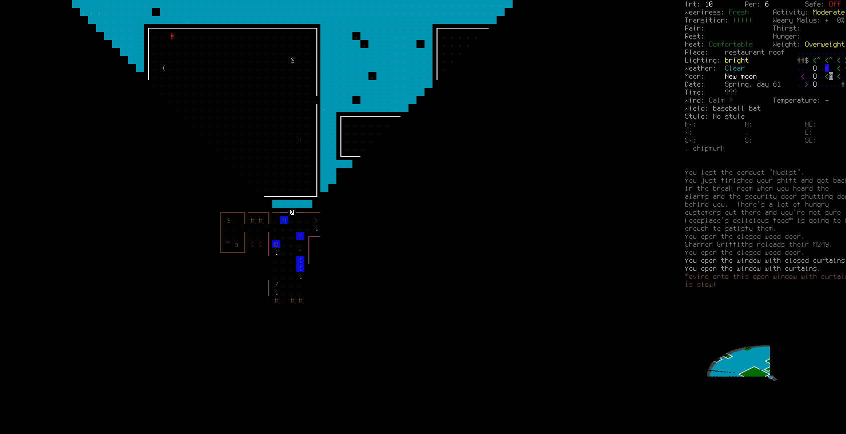 Choose tileset option determines minimap orientation with tiles off ...