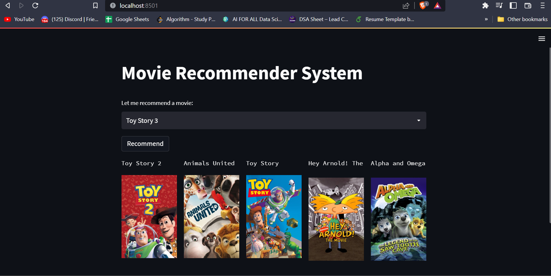 GitHub - RahuRabh/Movie-Recommender-System: This is a recommendation ...