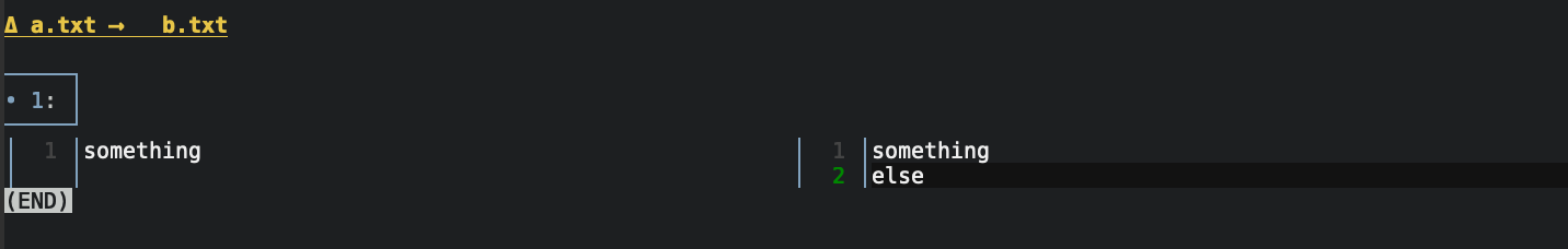 🐛 Added lined is shown with black background (instead of green) inside tmux · Issue #990 ...
