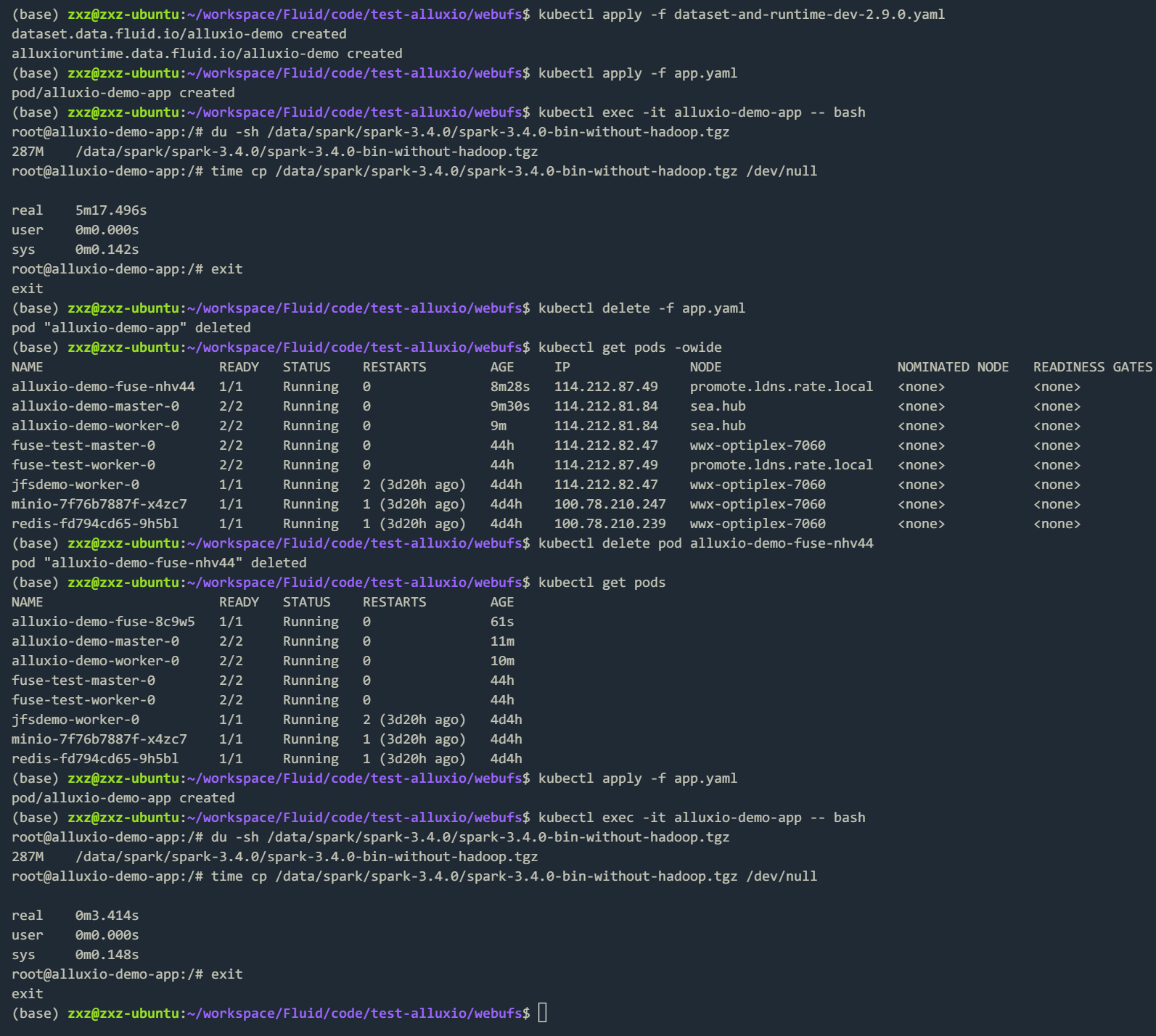 [BUG] Determine if the Alluxio 2.9.0 performance degradation bug affects Fluid · Issue #3209 ...