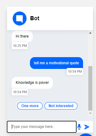 GitHub - aanchal-fatwani/chat-bot