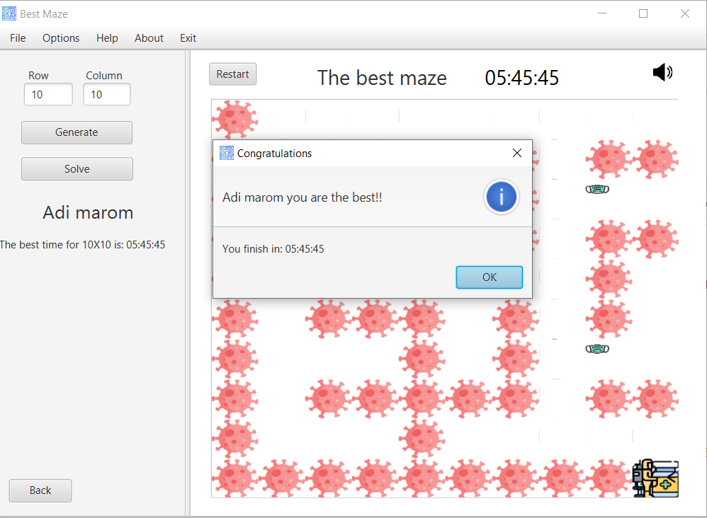 GitHub - ohad13/Maze-Project: Maze project - Part C