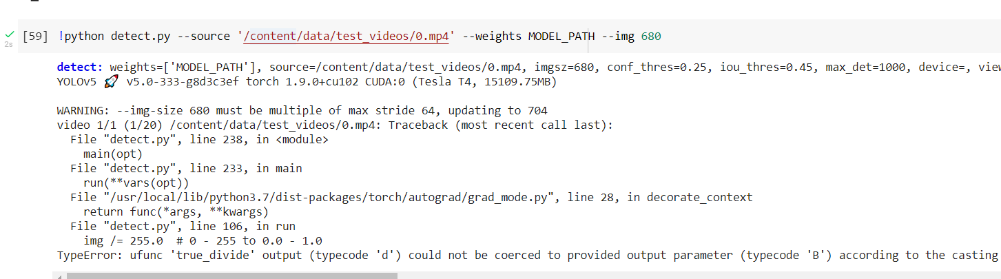 True Divide Error with Reproducible Code · Issue #4237 · ultralytics ...
