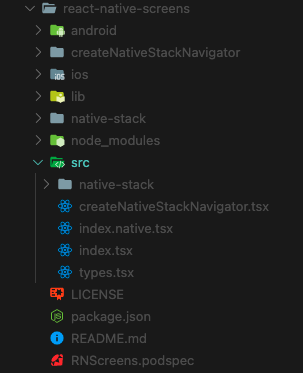 Metro using wrong extension version of react-native-screens/src/index ...