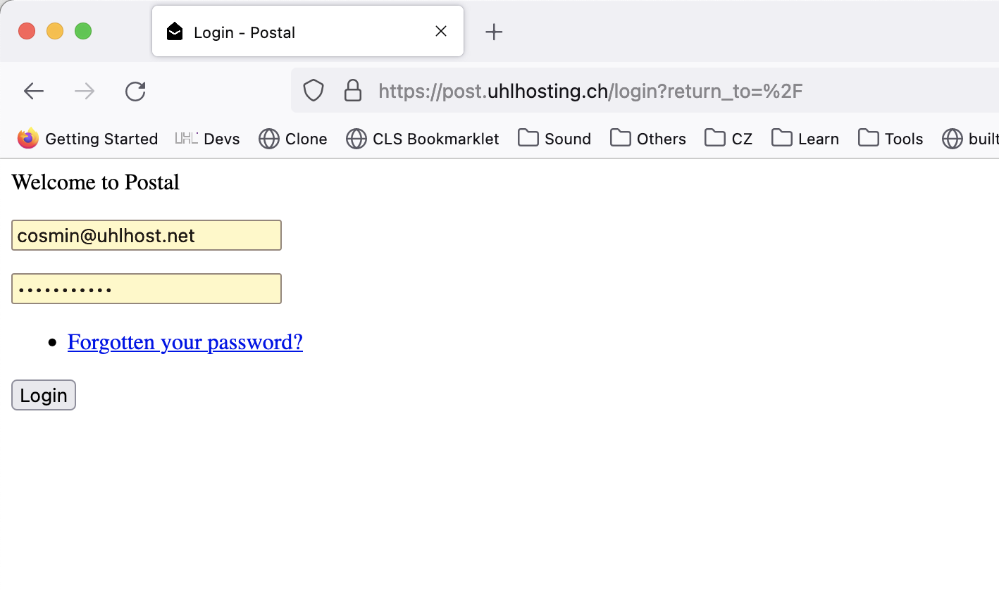 Upgrade breaks whole UI/UX Postal · Issue #1670 · postalserver/postal · GitHub