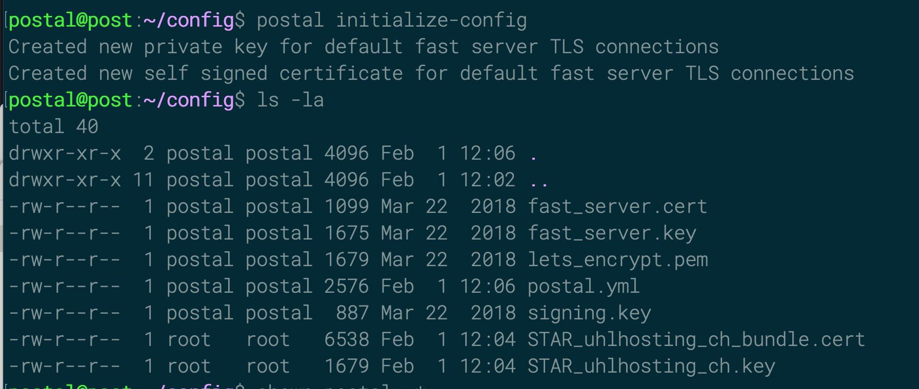 How does one use OWN SSL in place across whole Postal? · Issue #736 · postalserver/postal · GitHub