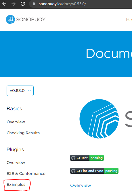 Broken link in sonobuoy site. · Issue #1378 · vmware-tanzu/sonobuoy · GitHub
