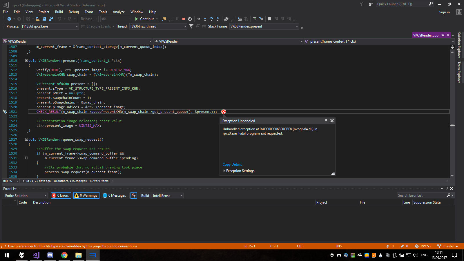 Sometimes RPCS3 crashes right after doubleclick-to-fullscreen · Issue ...